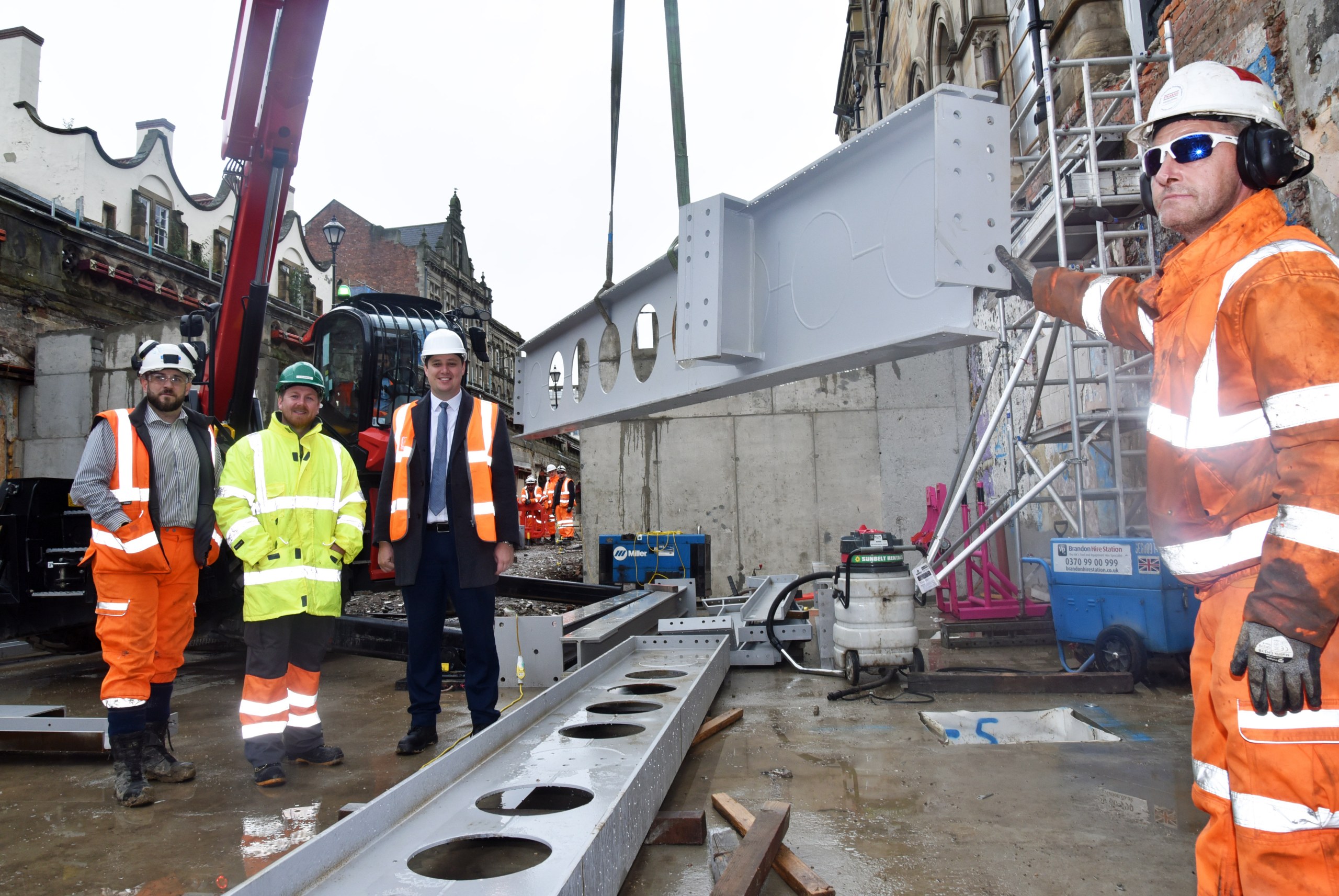Middlesbrough Station Steel Installed As £35Million Project Takes Shape ...